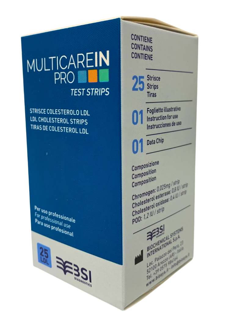 Tiras de Colesterol LDL 25 - Debramedix